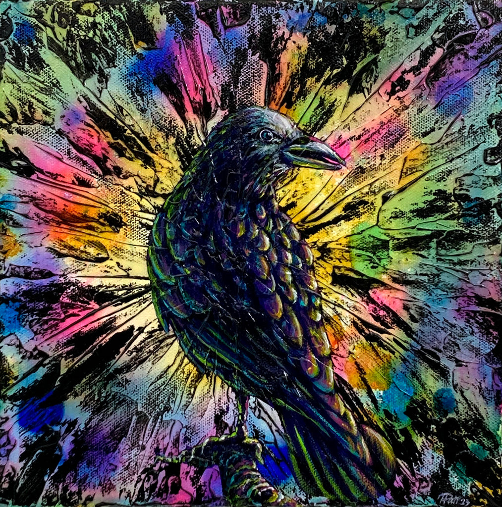 Caw Print – Janelle Patterson Art